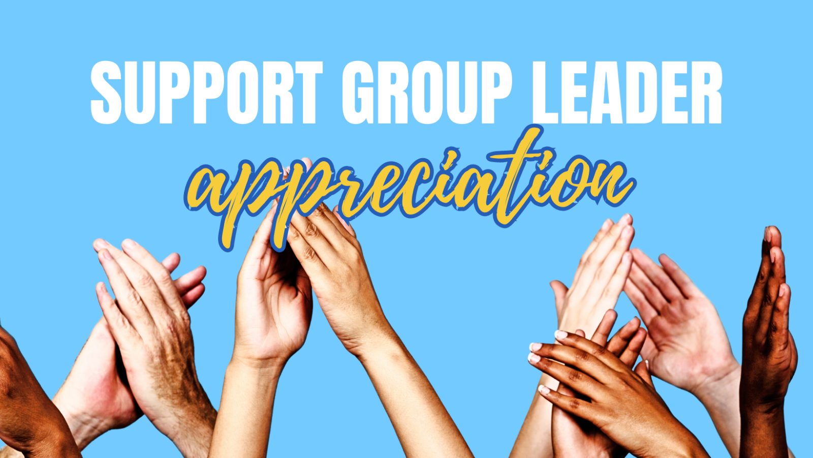 Support Group Leader Appreciation 20204
